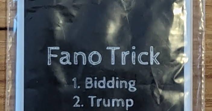 Fano Trick | Board Game | BoardGameGeek
