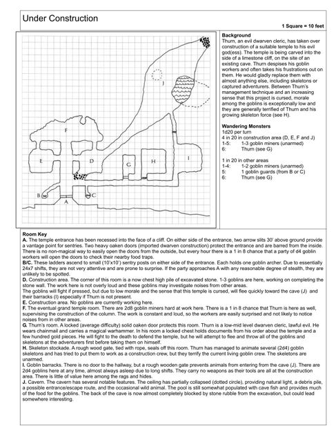 Under Construction | RPG Item | RPGGeek