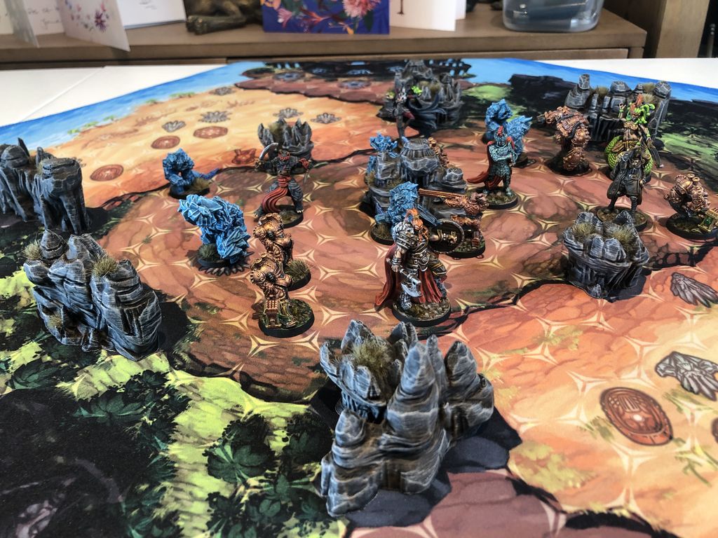 Preparing for our first game - finally painted and ready to go | Guards ...