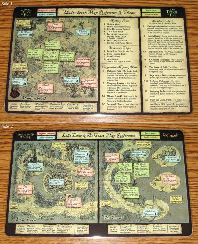 ATOE Map Reference - V1 & V2 | A Touch of Evil: The Supernatural Game