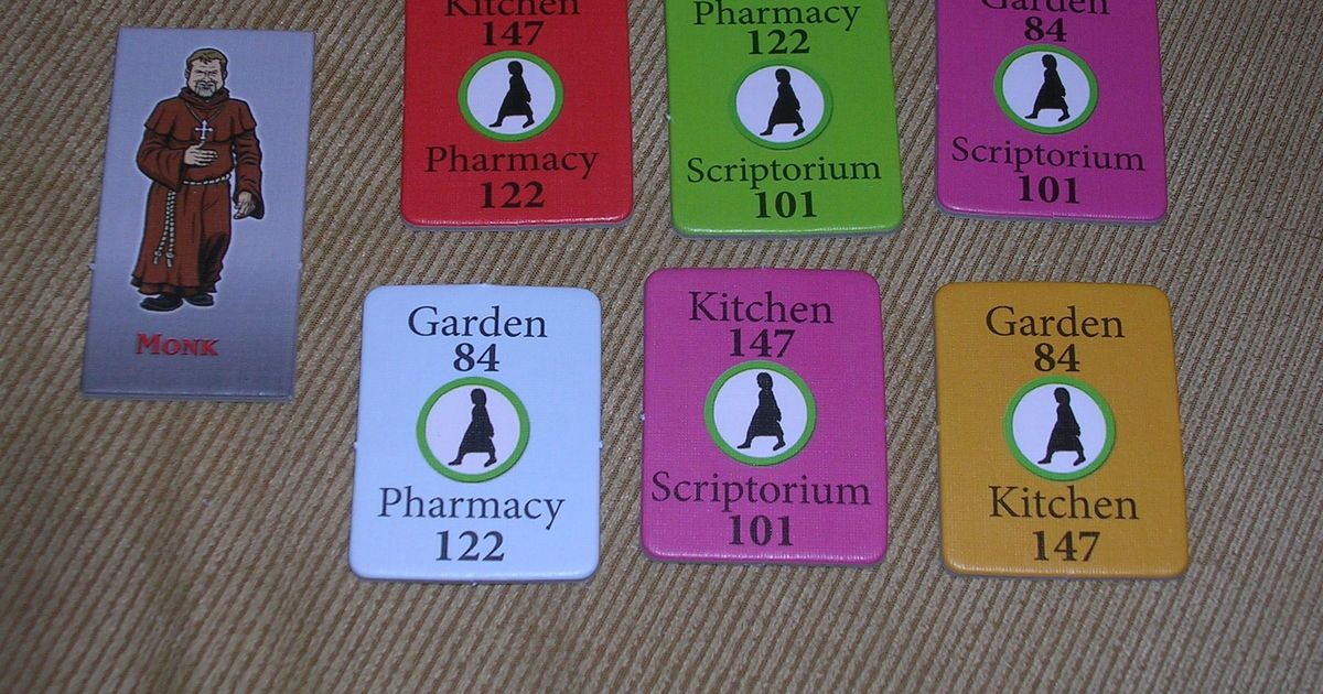 Nuns on the Run: The Monk | Board Game | BoardGameGeek