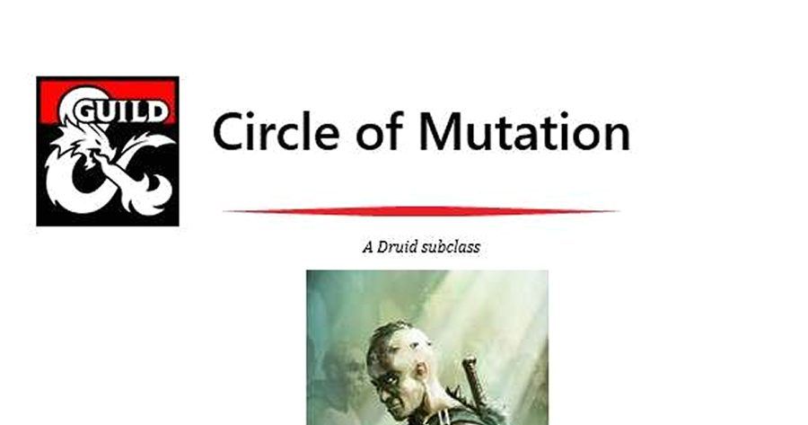 Circle of Mutation | RPG Item | RPGGeek