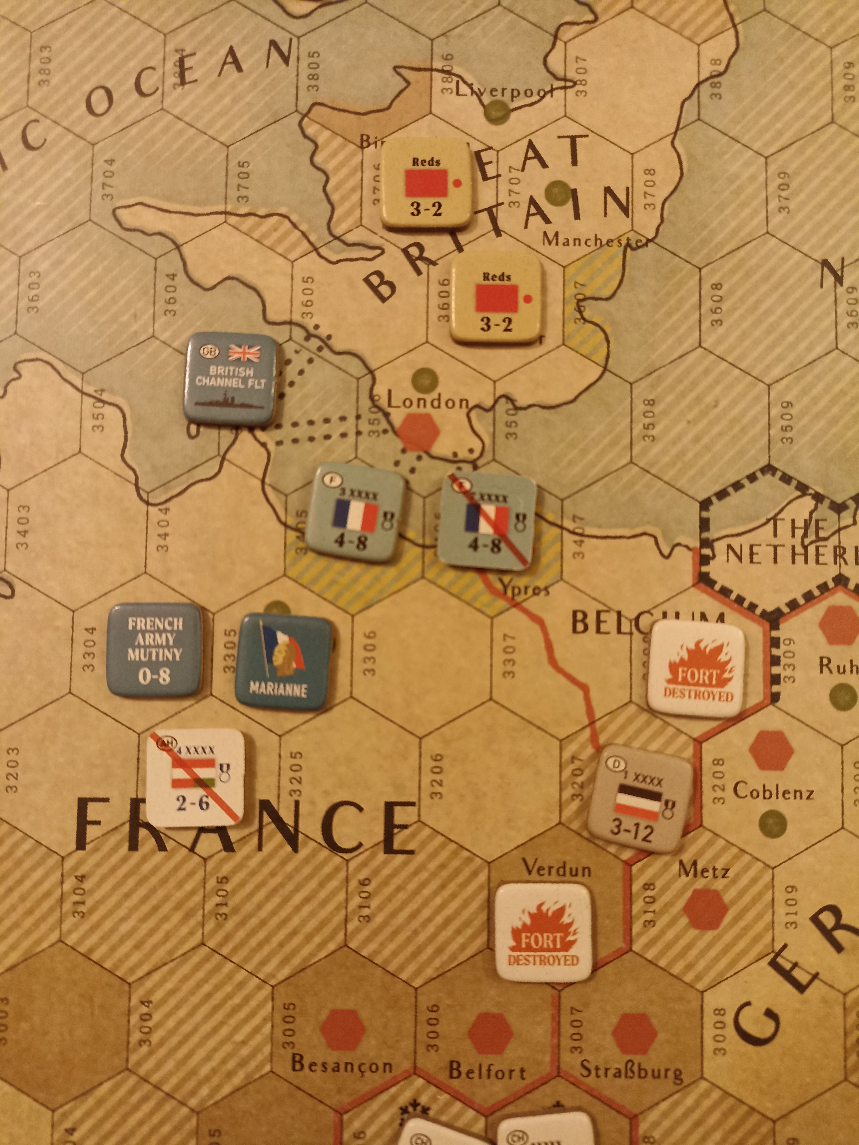 Thoughts after first game | Death in the Trenches: The Great War 1914 ...