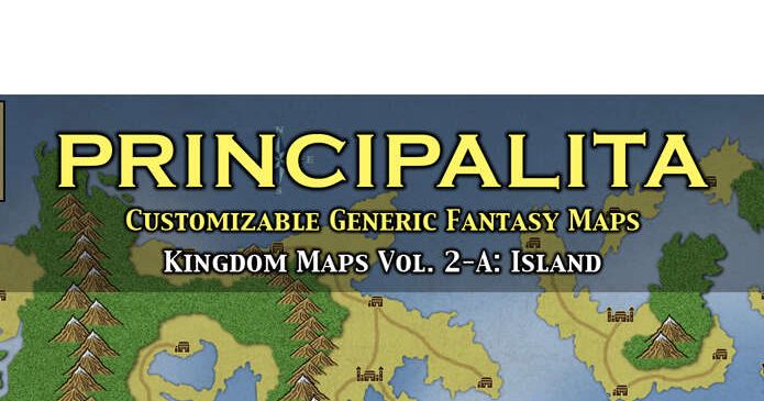 Principalita Kingdom Maps Vol. 2-A: Island | RPG Item | RPGGeek