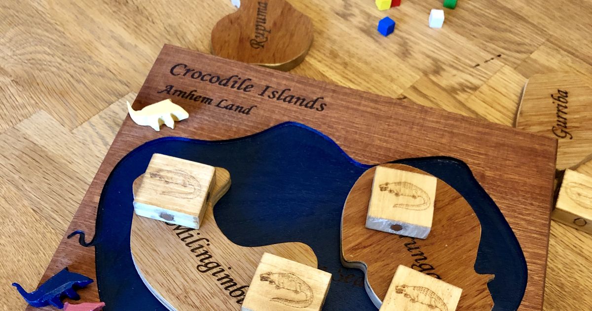 Crocodile Islands | Board Game | BoardGameGeek