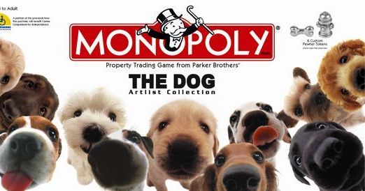 Monopoly: Dog Artist | Board Game | BoardGameGeek