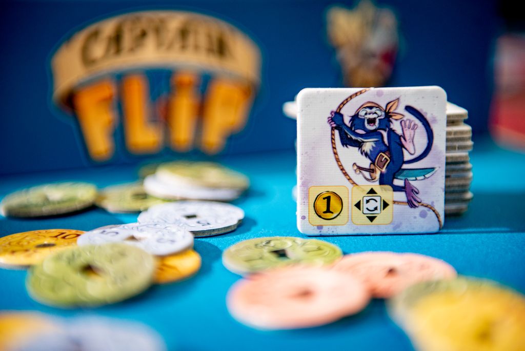 Captain Flip - Review @BoardGameColors | Captain Flip
