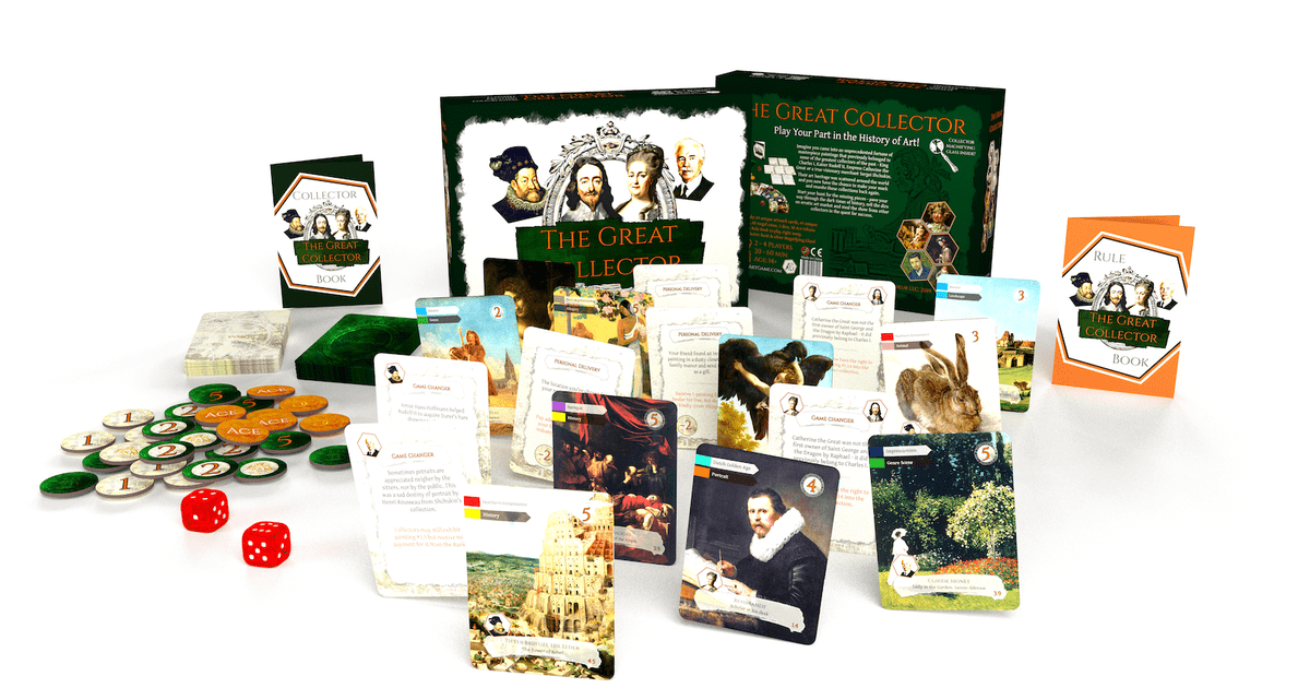 The Great Collector | Board Game | BoardGameGeek