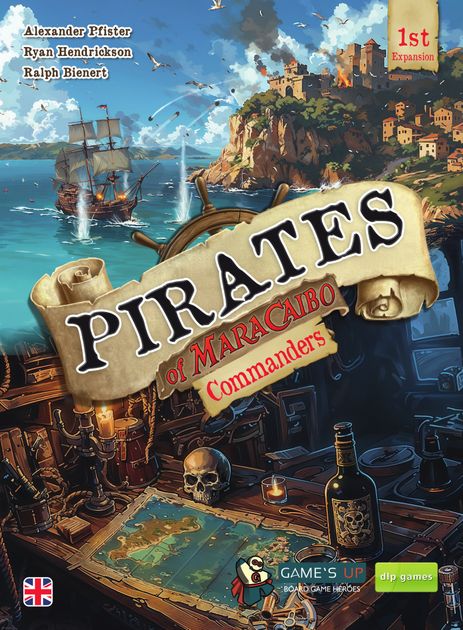 Pirates Of Maracaibo: Commanders Rulebook EN | Pirates of Maracaibo ...