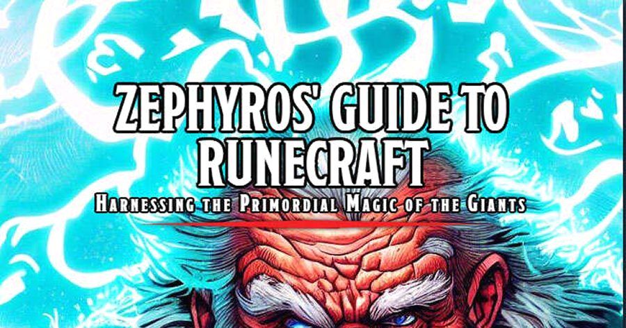 Zephyros' Guide To Runecraft | RPG Item | RPGGeek