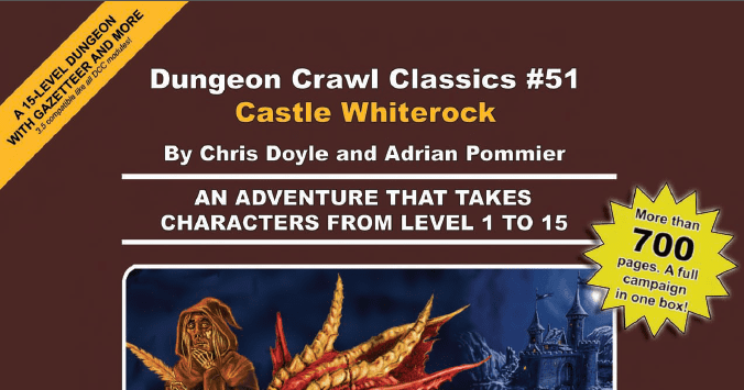 DCC #051: Castle Whiterock | RPG Item | RPGGeek