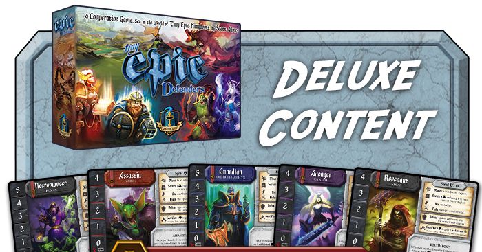 Tiny Epic Defenders (Second Edition): Kickstarter Deluxe Promo Pack | Board Game | BoardGameGeek