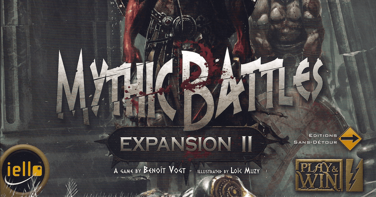 Mythic Battles: Expansion II – Tribute of Blood | Board Game ...