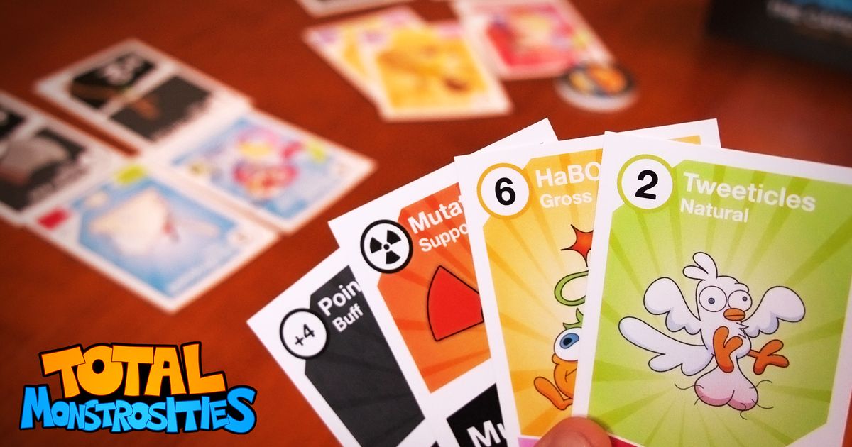 Total Monstrosities the Card Game: Original Orange | Board Game ...