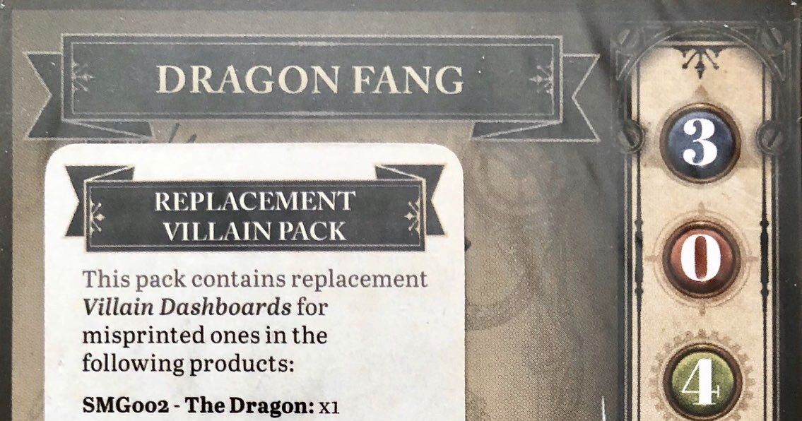 The World of SMOG: Rise of Moloch – Replacement Villain Pack | Board ...