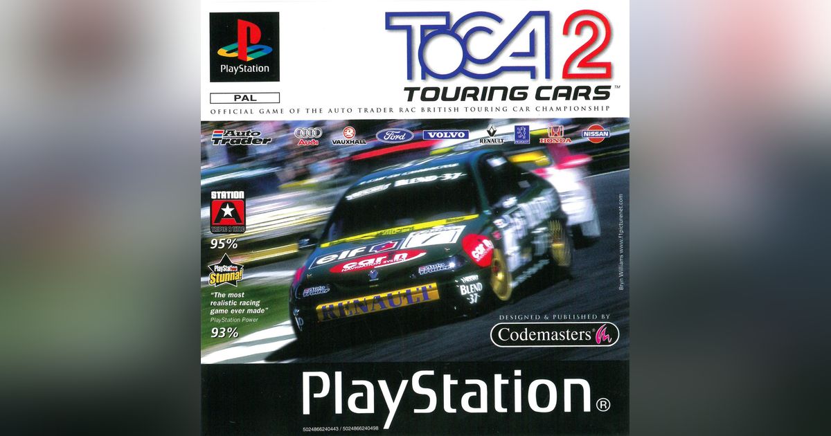TOCA 2: Touring Car Challenge | Video Game | VideoGameGeek