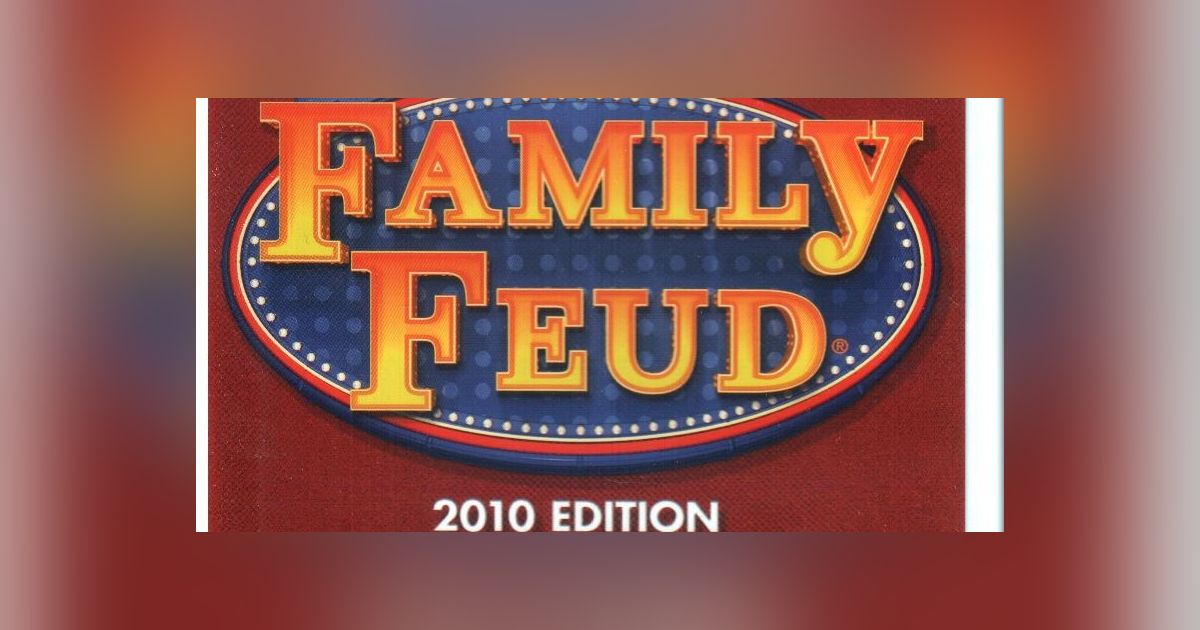 Family Feud 2010 Edition | Video Game | VideoGameGeek