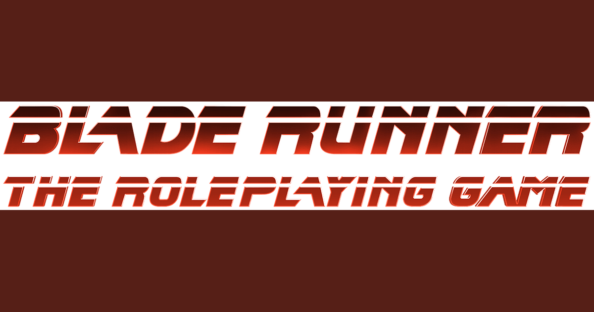 Blade Runner RPG - Free League Publishing (2022) | Blade Runner: The ...