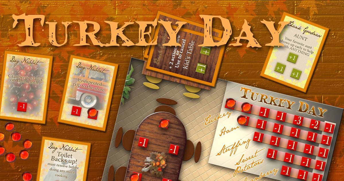 Turkey Day | Board Game | BoardGameGeek