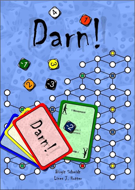 Darn! playing board for printout | Darn!
