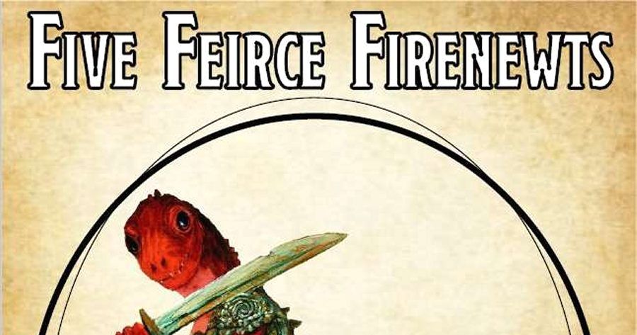Five Fierce Firenewts | RPG Item | RPGGeek
