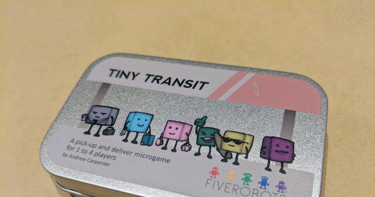 Tiny Transit | Board Game | BoardGameGeek