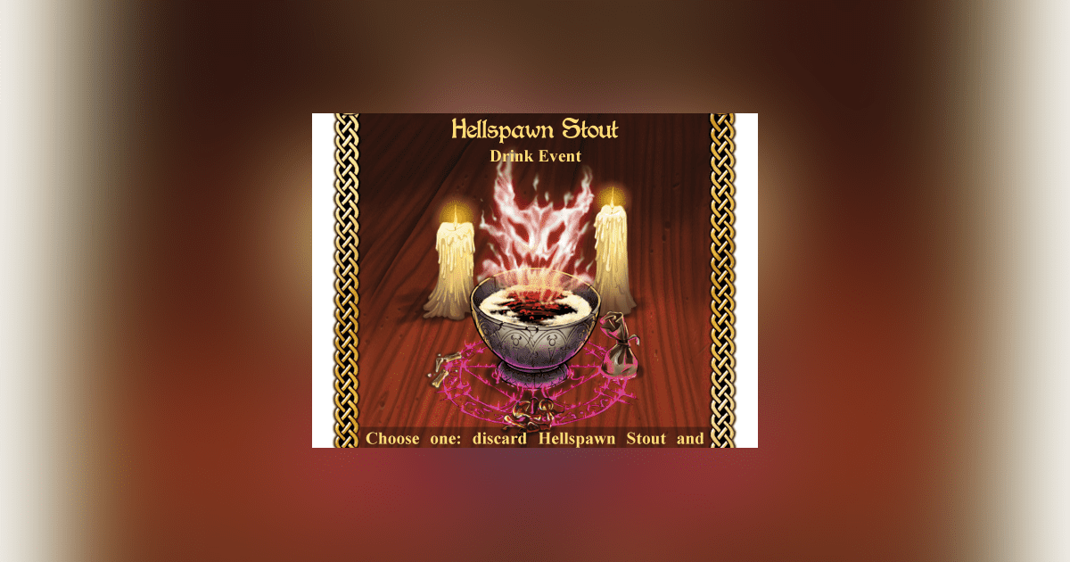 The Red Dragon Inn: Hellspawn Stout | Board Game | BoardGameGeek