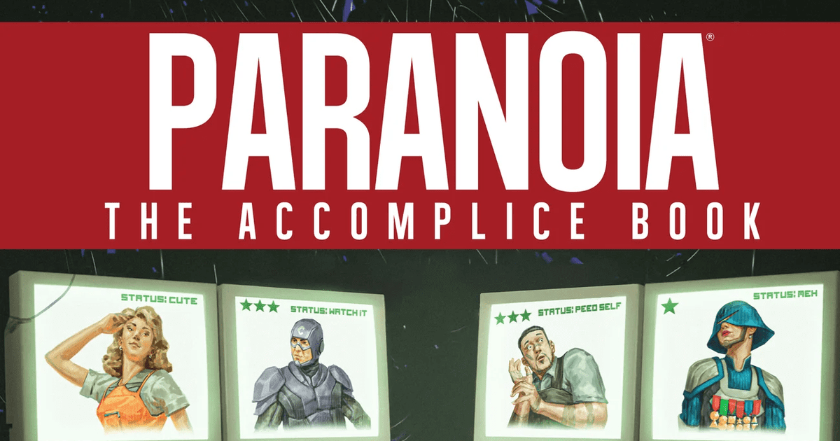 The Accomplice Book | RPG Item | BoardGameGeek