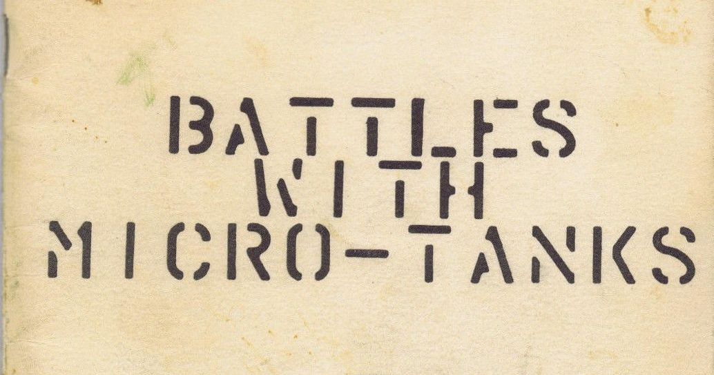 Battles with Micro-Tanks | Board Game | BoardGameGeek