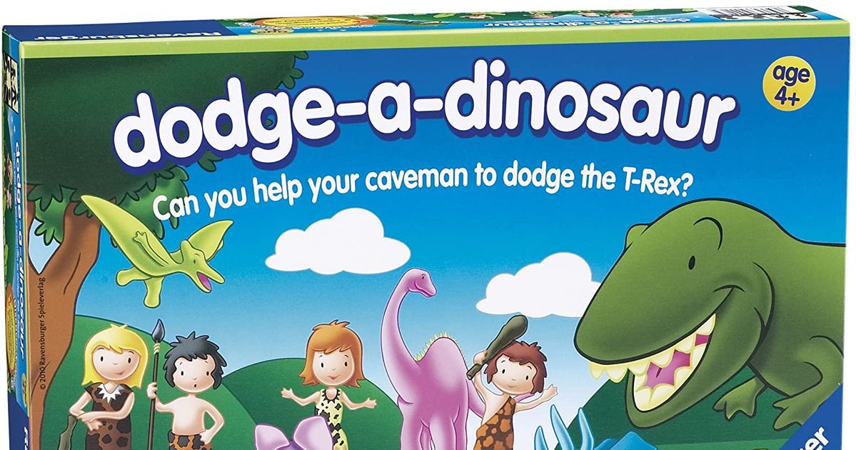Dodge a Dinosaur | Board Game | BoardGameGeek