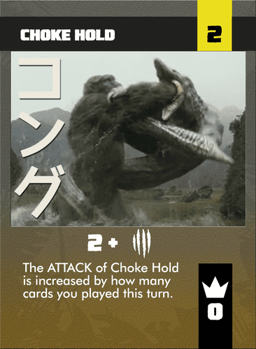 Kong Deck | Godzilla: Tokyo Clash