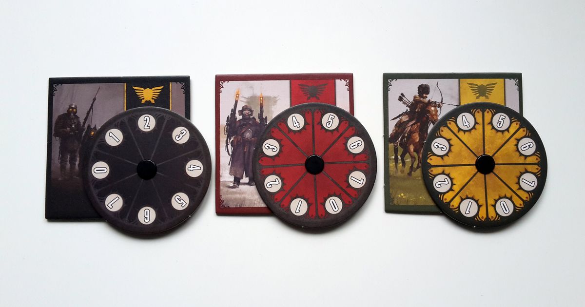 Scythe: Promo Pack #5 – Original Faction Power Dials | Board Game ...