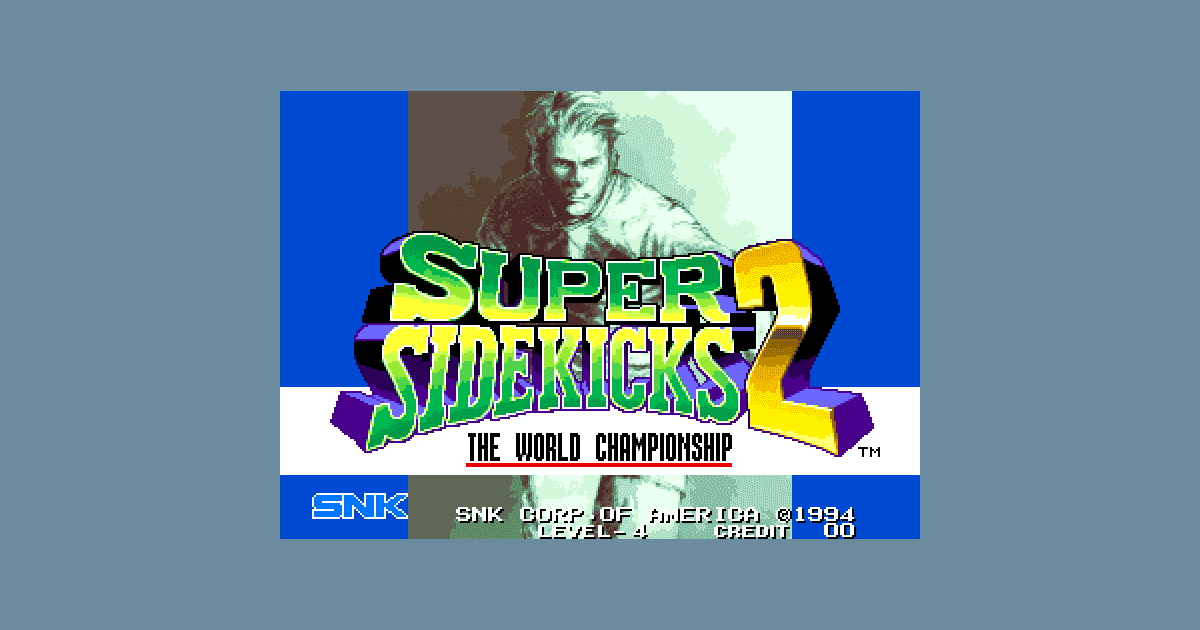 Super Sidekicks 2: The World Championship | Video Game | BoardGameGeek