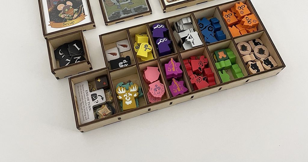 Root expansions (Clockwork + Hirelings): The GiftForge Insert | Board ...