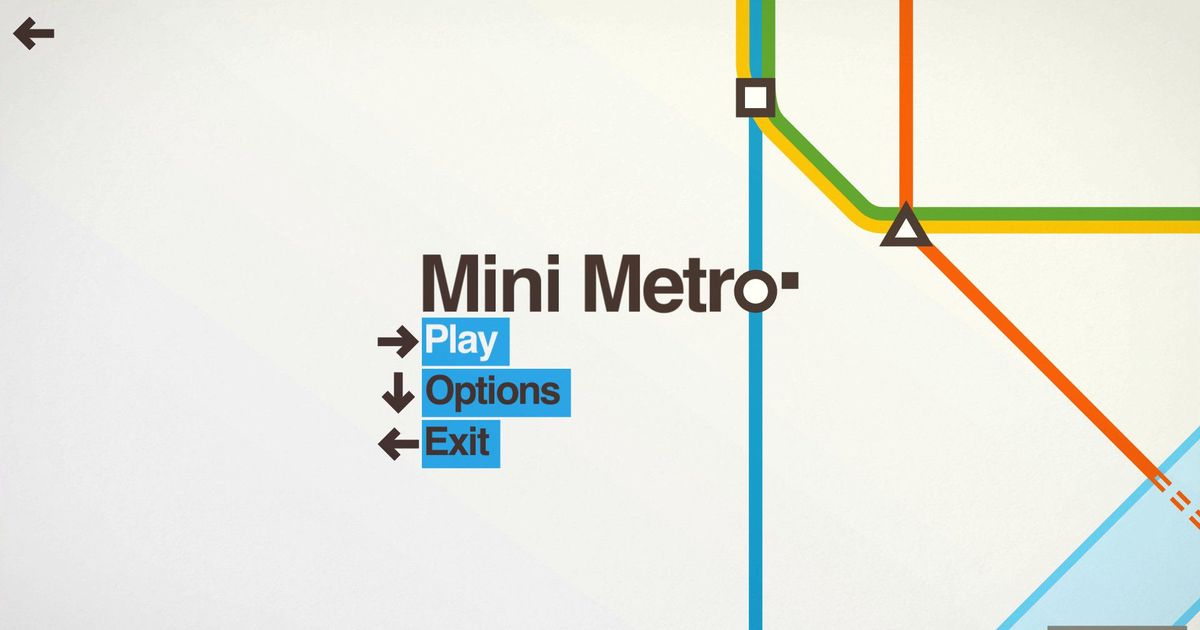 Mini Metro | Video Game | VideoGameGeek