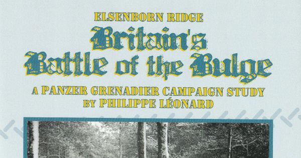 Britain's Battle of the Bulge: Elsenborn Ridge | Board Game | BoardGameGeek