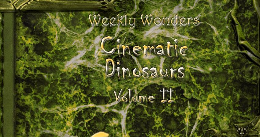 Cinematic Dinosaurs Volume II | RPG Item | BoardGameGeek