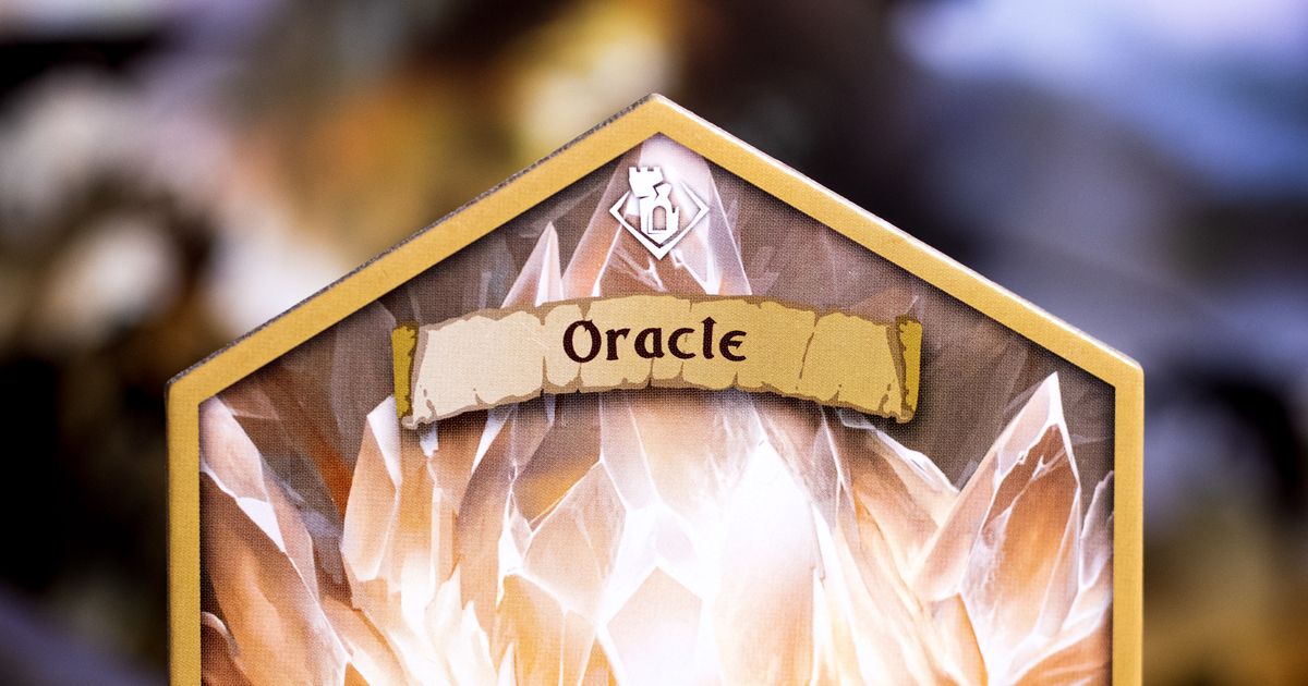 Dwellings of Eldervale: Oracle Hex Tile | Board Game | BoardGameGeek