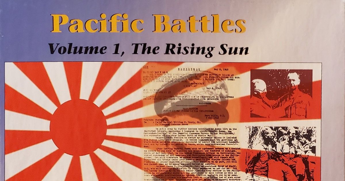 Pacific Battles: Volume 1, The Rising Sun | Board Game | BoardGameGeek