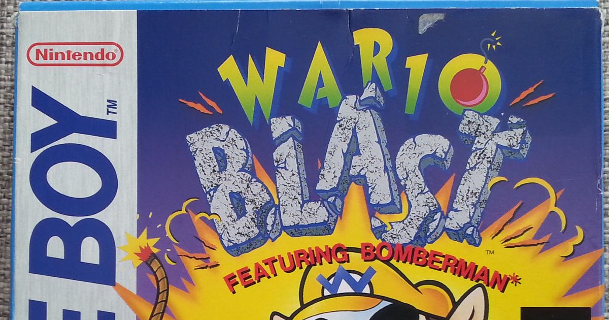 Wario Blast: Featuring Bomberman! | Video Game | RPGGeek