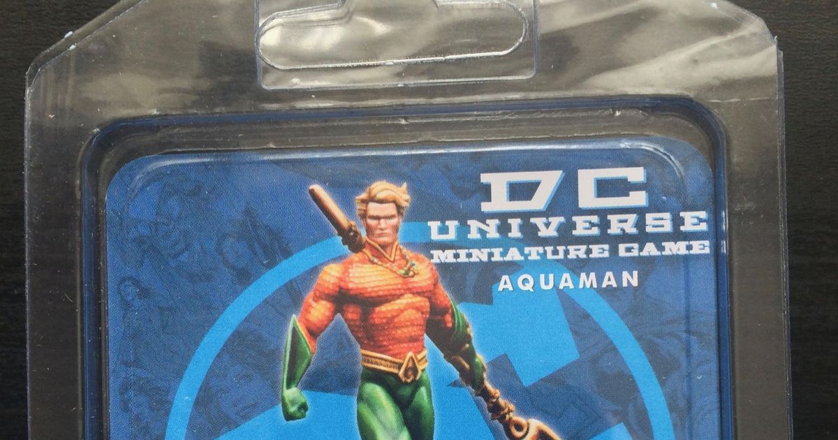 DC Universe Miniature Game: Aquaman | Board Game | BoardGameGeek