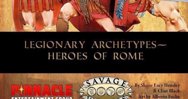 Legionary Archetypes: Heroes of Rome | RPG Item | BoardGameGeek