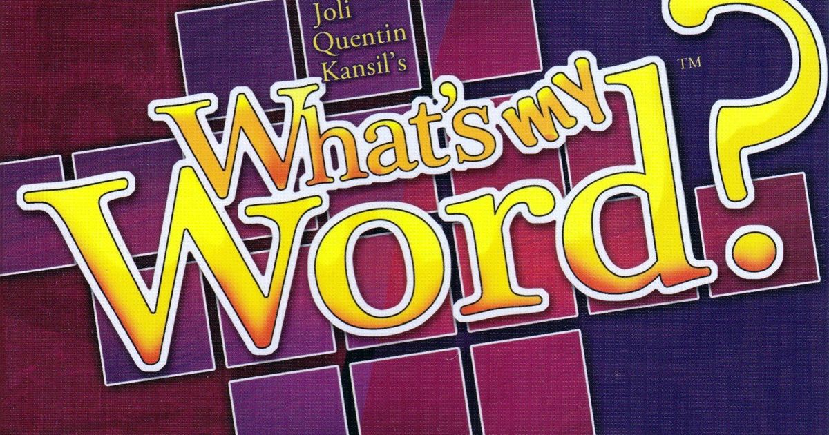 What's My Word? | Board Game | BoardGameGeek