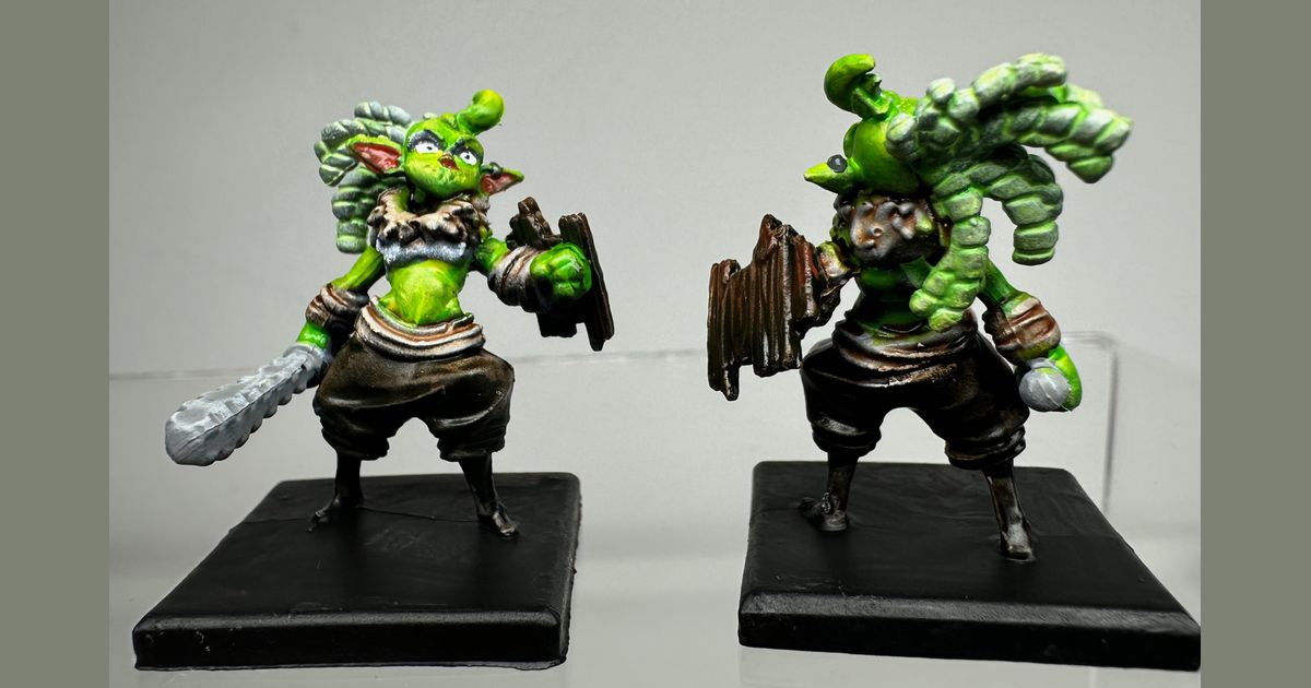Adventure Tactics – Melee Goblins | Tiny Plastic Creatures | BoardGameGeek
