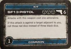Level 7 [Omega Protocol]: SF13 Pistol Promo | Board Game | BoardGameGeek