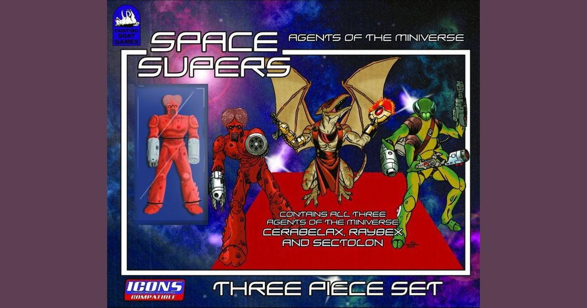 Space Supers #11: Agents of the Miniverse (ICONS) | RPG Item | RPGGeek