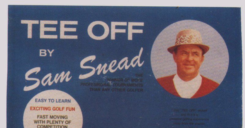 Tee Off by Sam Snead | Board Game | BoardGameGeek