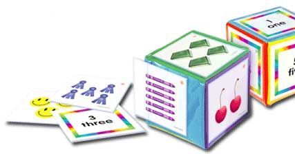 Beginning Math Roll & Learn Pocket Cubes | Board Game | BoardGameGeek