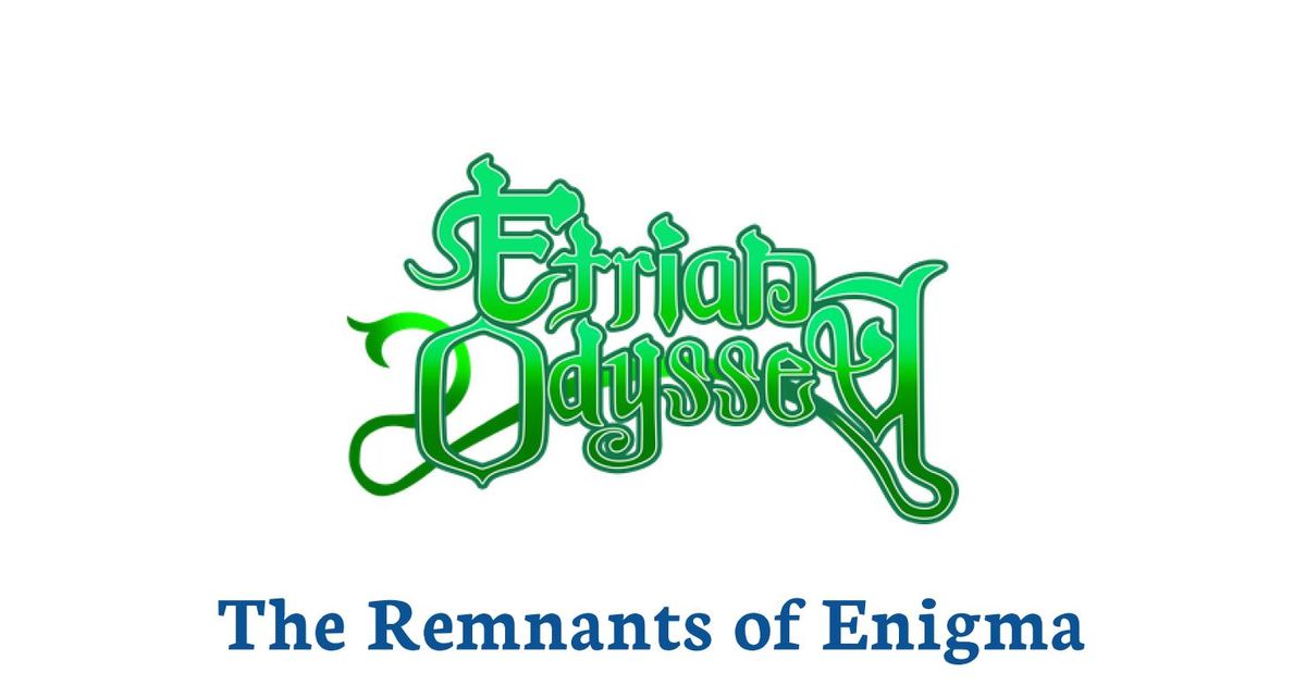 Etrian Odyssey: The Remnants of Enigma Core Rulebook | RPG Item ...