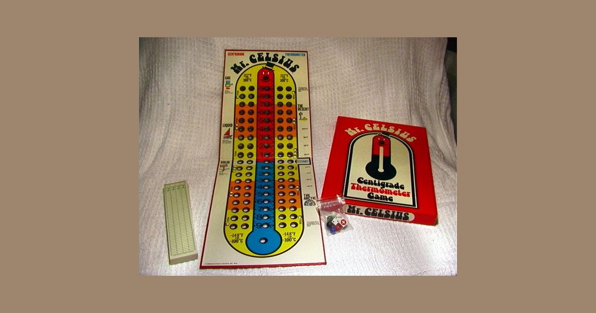 Mr. Celsius: Centigrade Thermometer Game | Board Game | BoardGameGeek